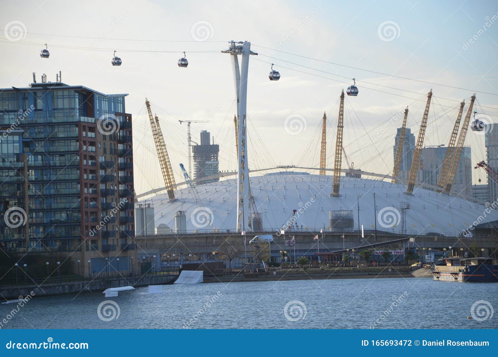 London O2 Arena by the River Thames in London Editorial Photography ...
