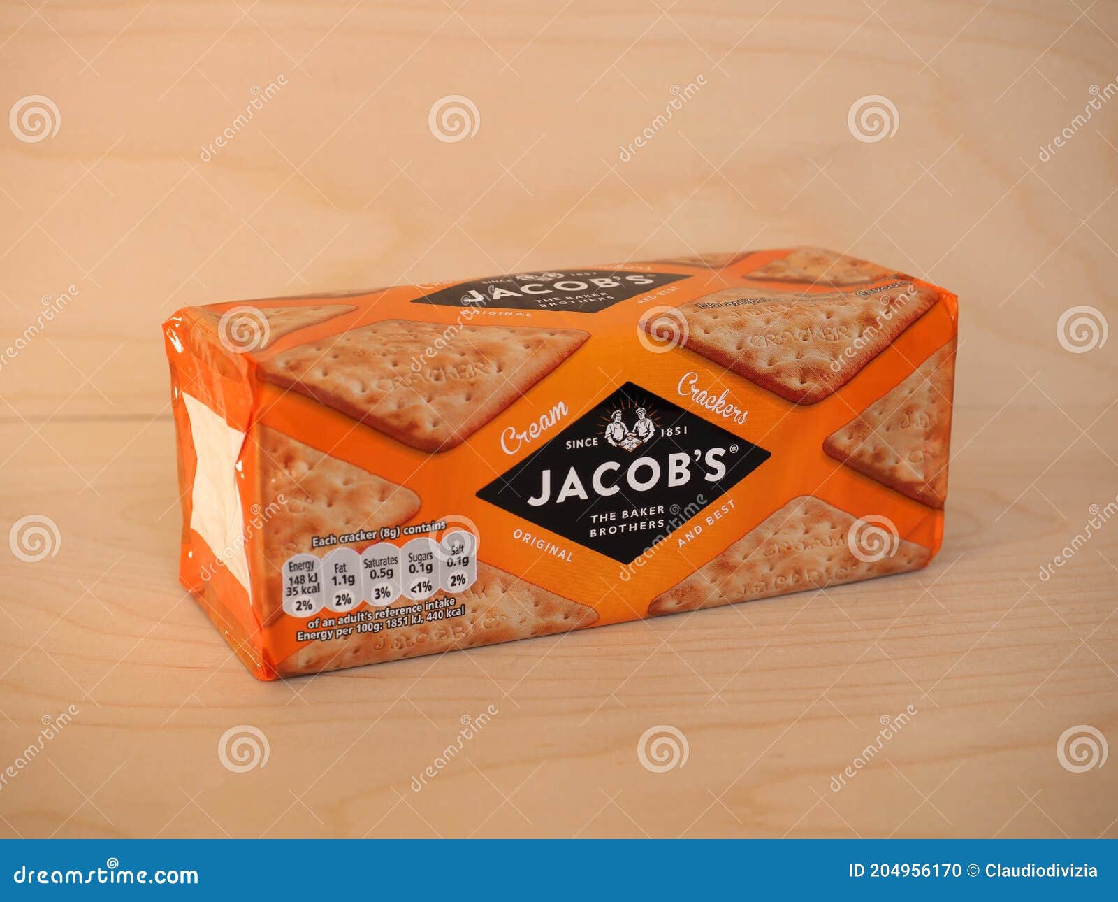 LONDON - OCT 2020: Jacob S Crackers Packet Editorial Image - Image of ...