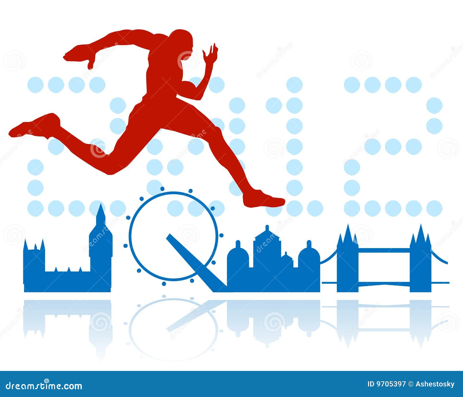 London Olympic Games Design Stock Vector - Illustration of header ...