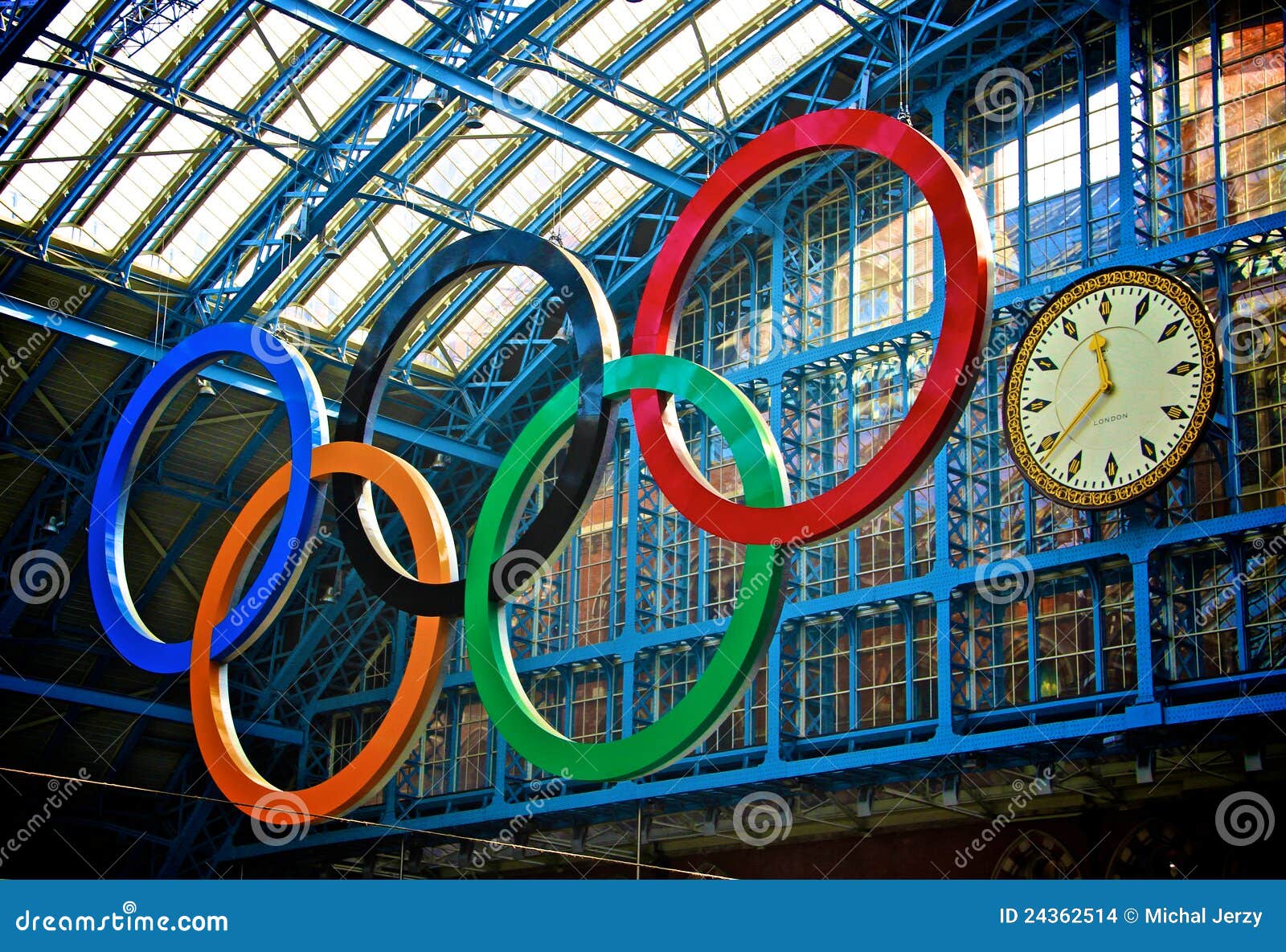 London Olympics 2012 Countdown Editorial Stock Image - Image of tourism ...