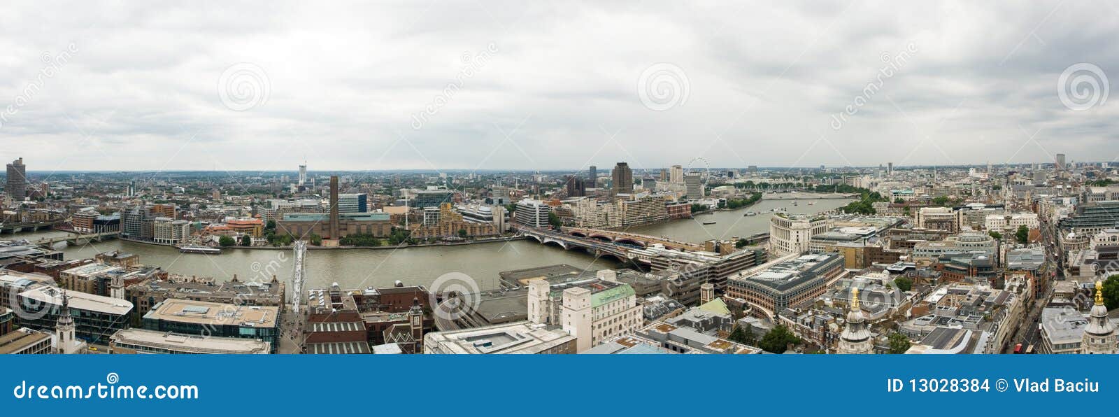 London panorama editorial stock image. Image of panorama - 13028384
