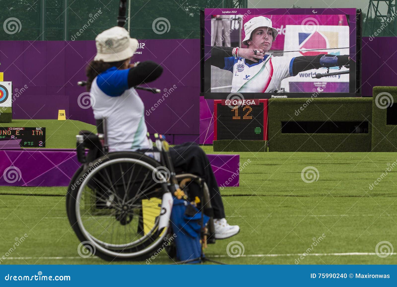 London 2012 Paralympic Game Editorial Image - Image of grass, olympic ...