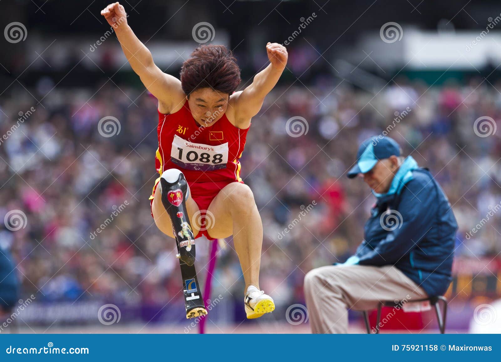 London 2012 Paralympic Game Editorial Stock Photo - Image of long ...