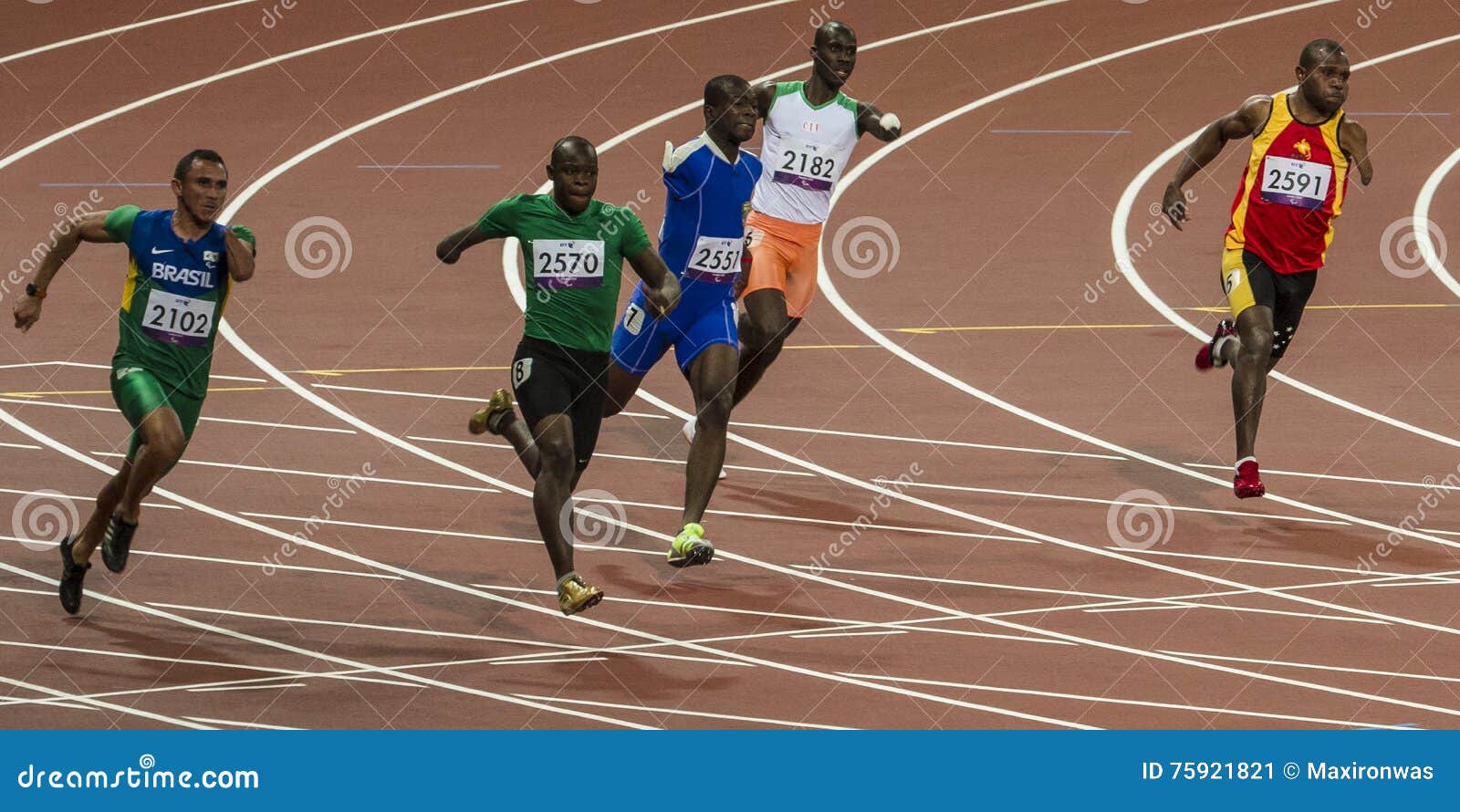 London 2012 Paralympic Game Editorial Photo - Image of race ...