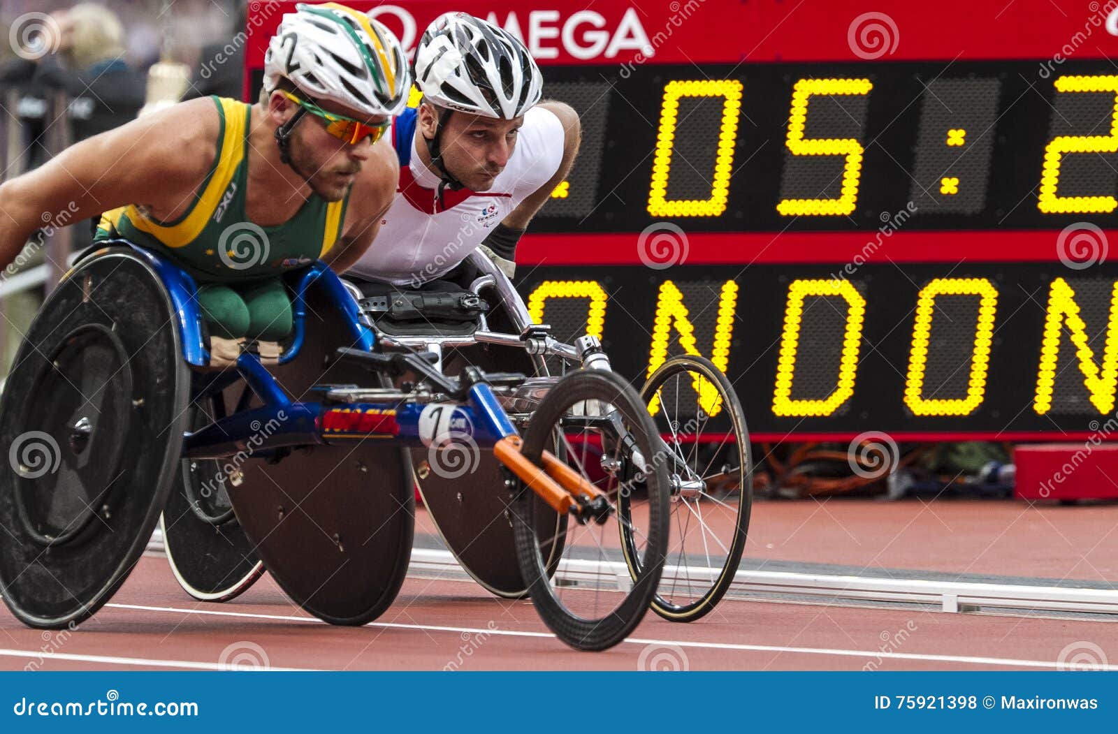London 2012 Paralympic Game Editorial Stock Photo - Image of athletic ...