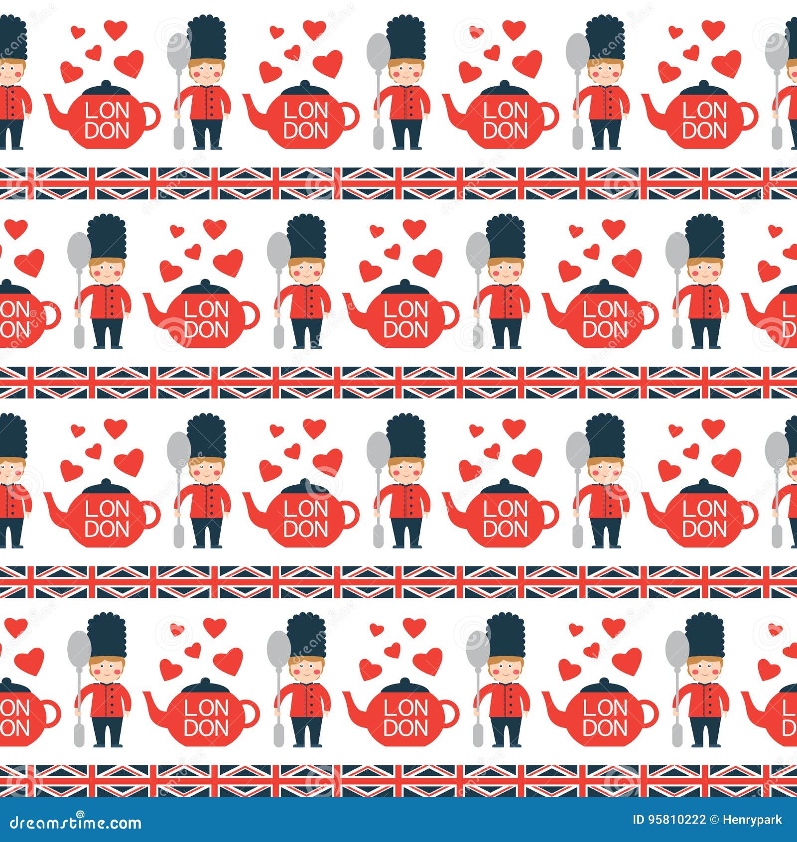 London pattern seamless stock vector. Illustration of gift - 95810222