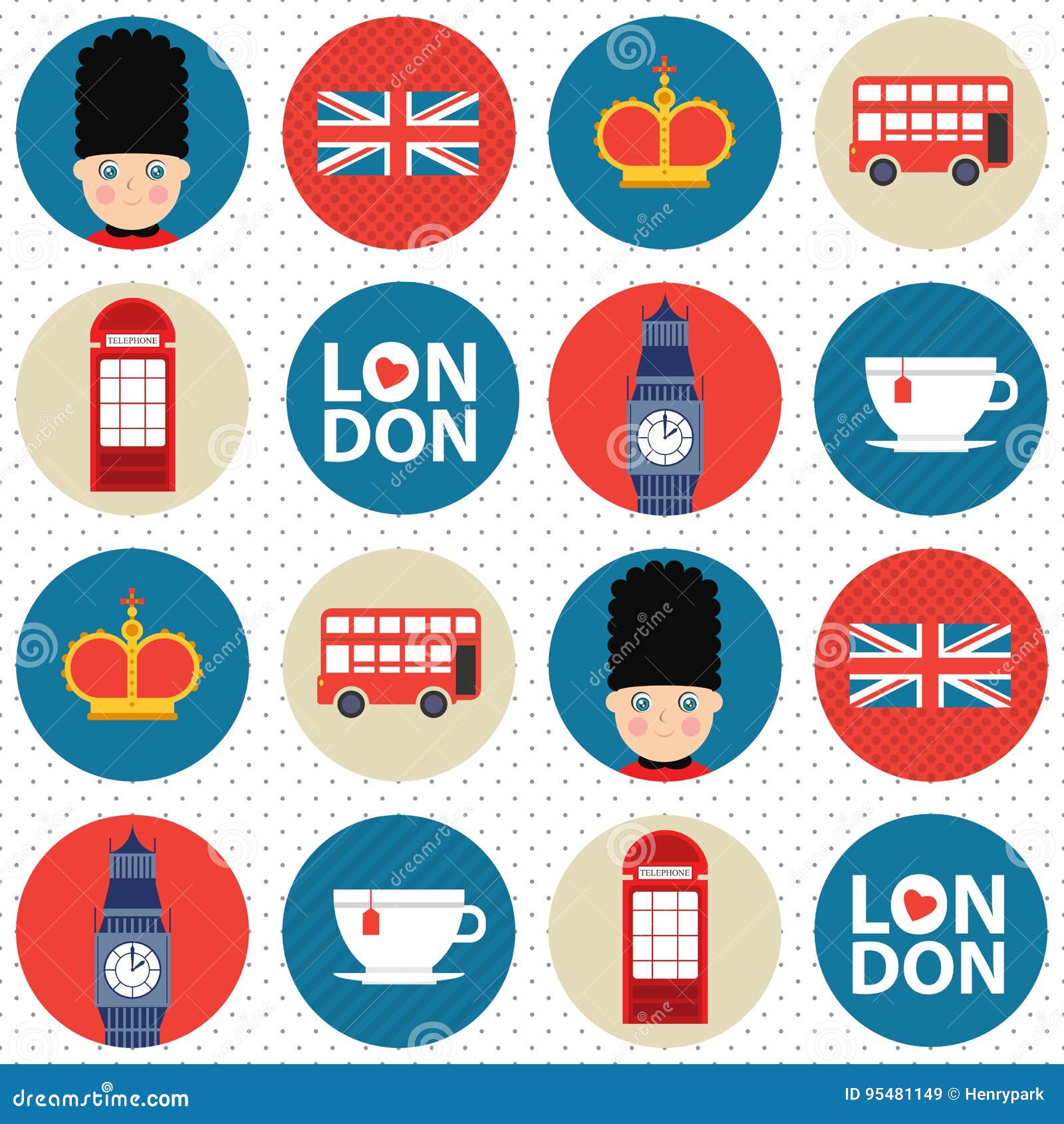 London pattern seamless stock vector. Illustration of backdrop - 95481149