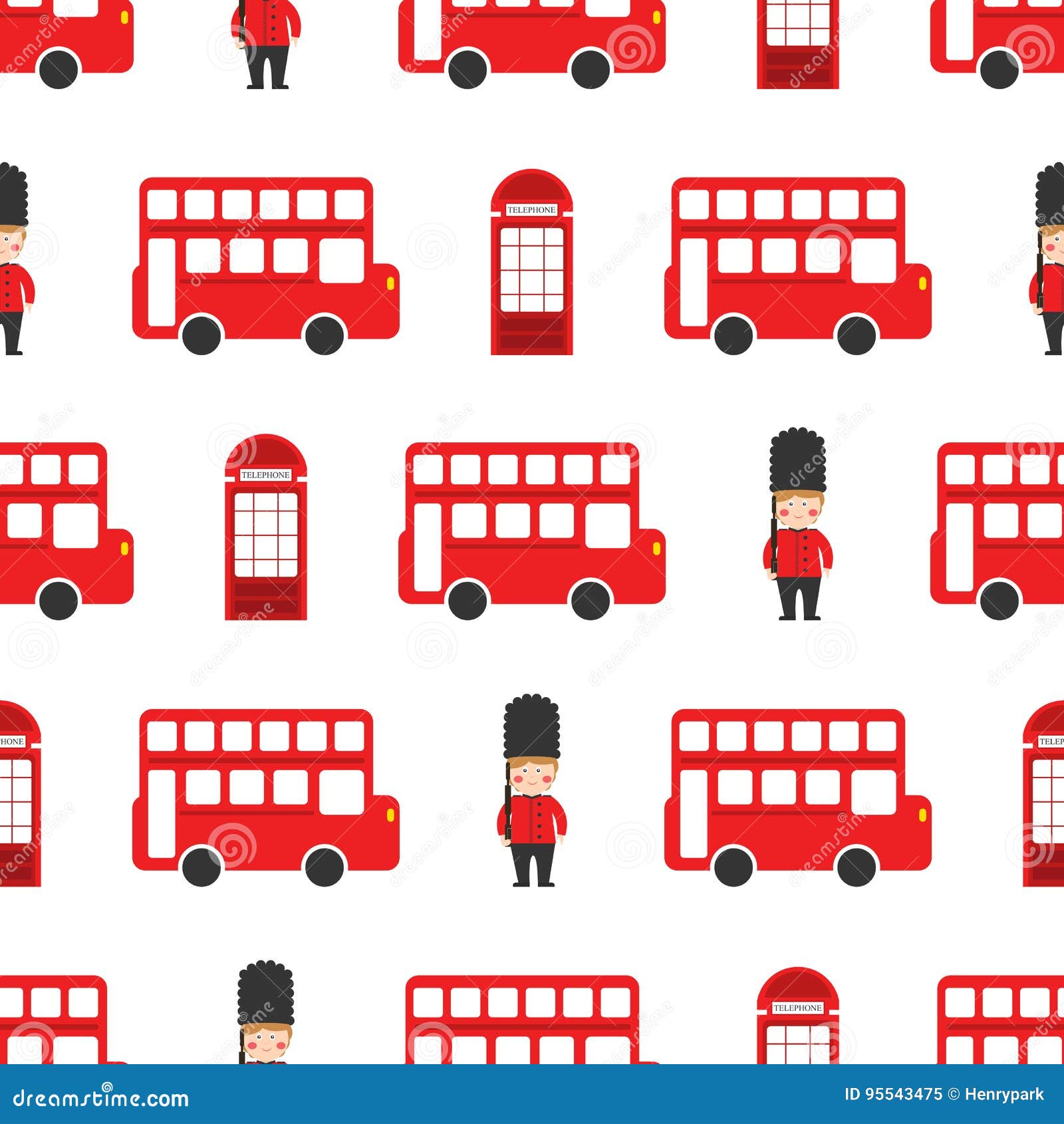 London pattern seamless stock vector. Illustration of gentleman - 95543475