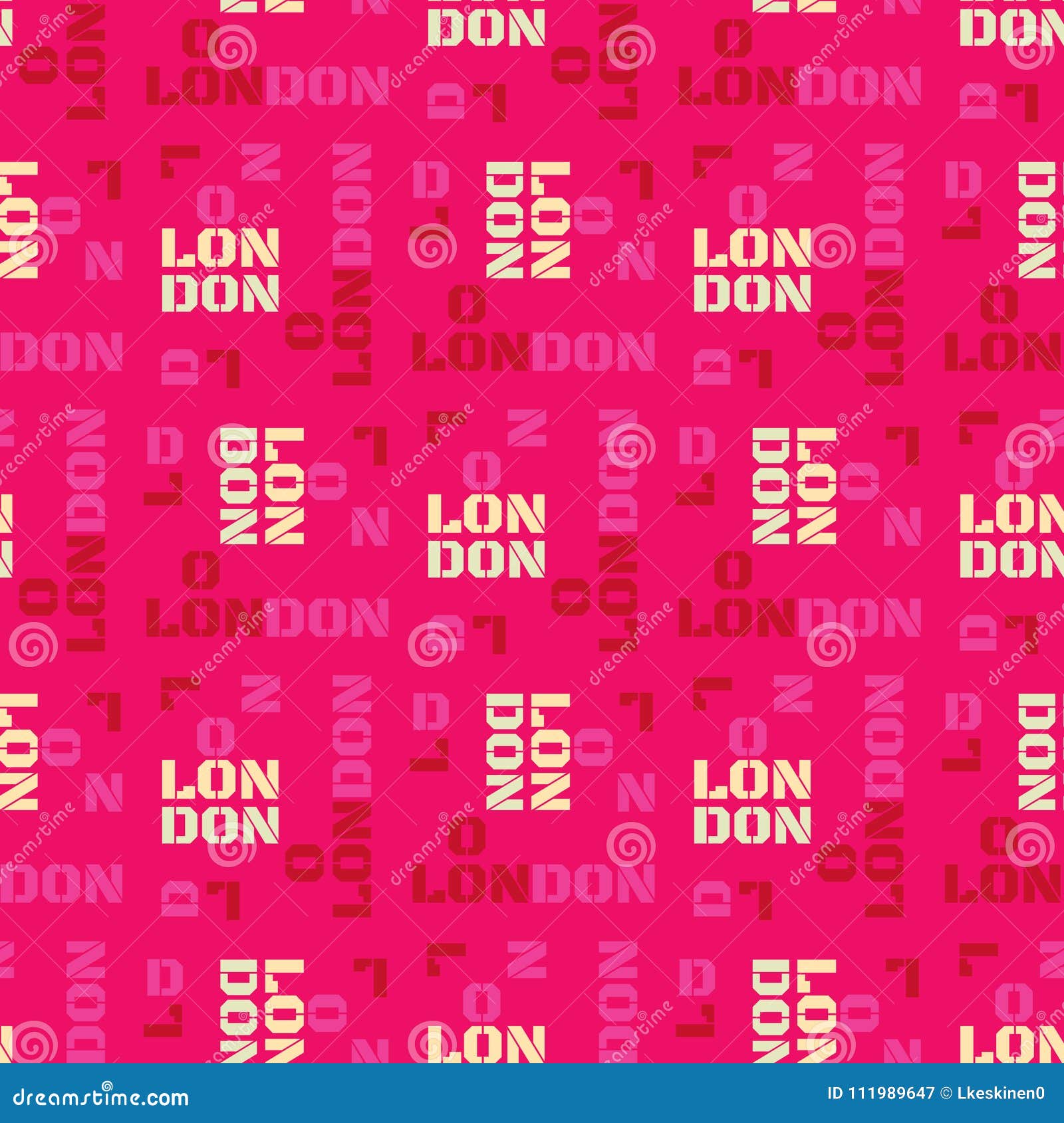 London Pattern Seamless Design Stock Vector - Illustration of black ...