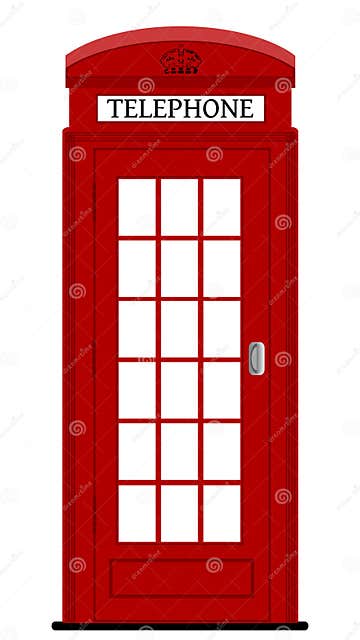 London phone box stock vector. Illustration of stereotypes - 33671195