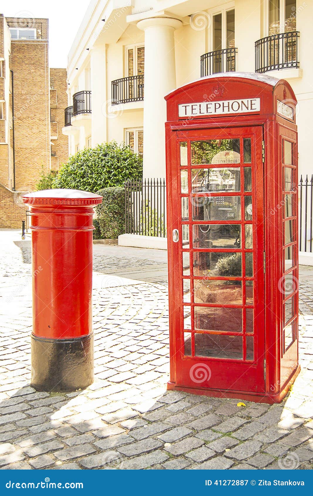 London phone and post box stock image. Image of phone - 41272887