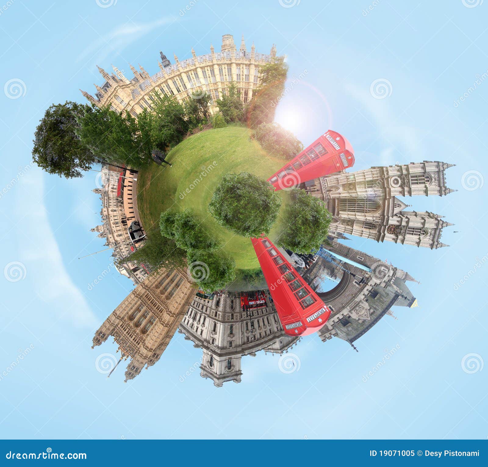 London planet stock illustration. Illustration of tourism - 19071005