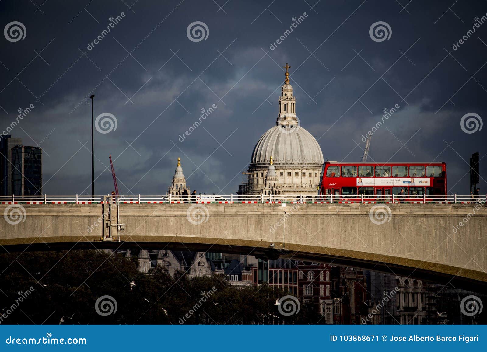 London Red Bus Over a Bridge Editorial Photo - Image of canal, bridge ...