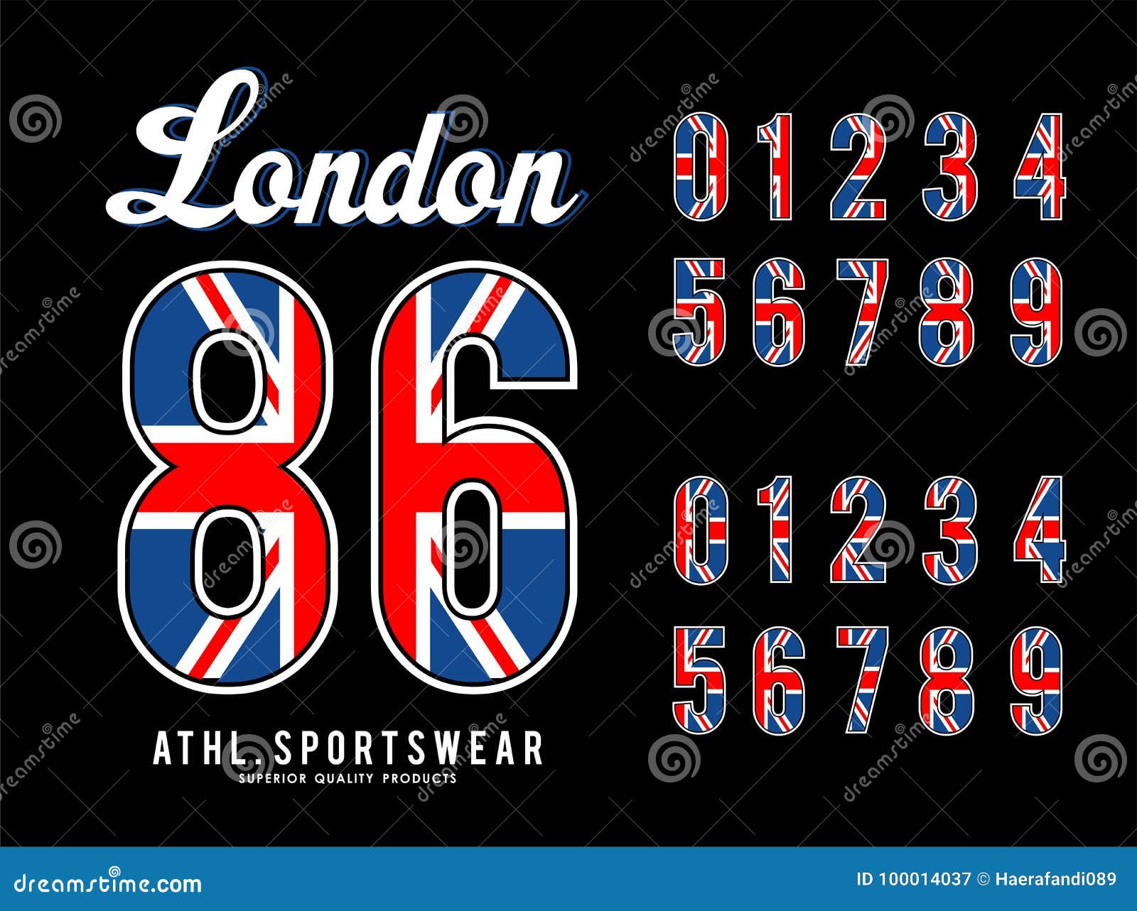London Set number Flag UK stock vector. Illustration of london - 100014037