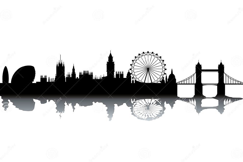 London skyline stock vector. Illustration of buildings - 20927753