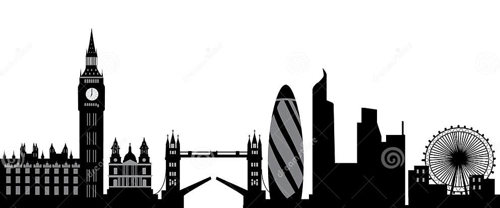 London skyline stock vector. Illustration of office, travel - 21758310