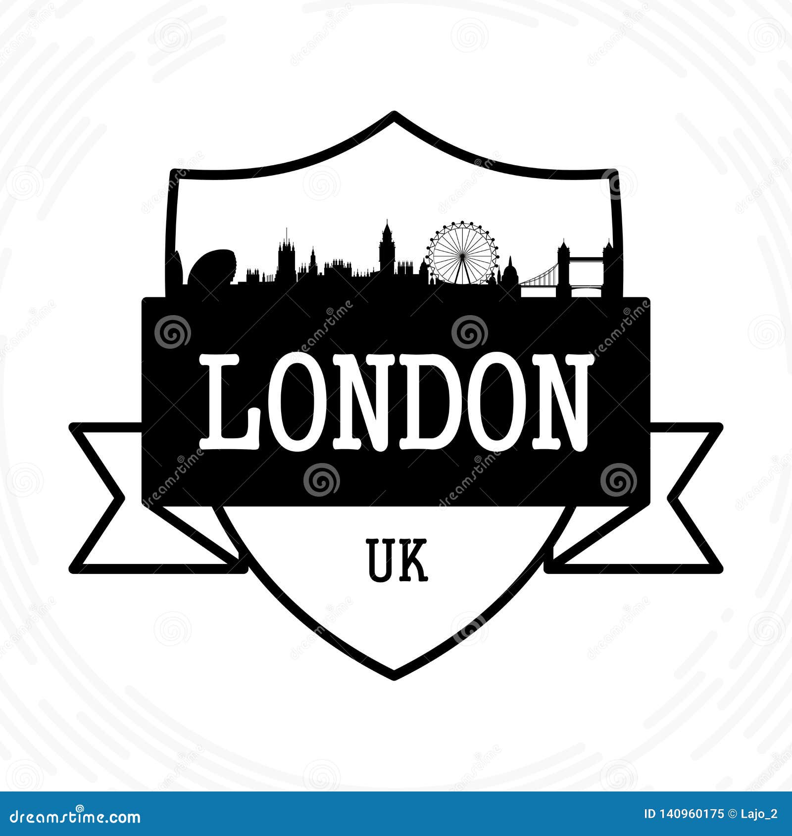 London skyline stock vector. Illustration of business - 140960175