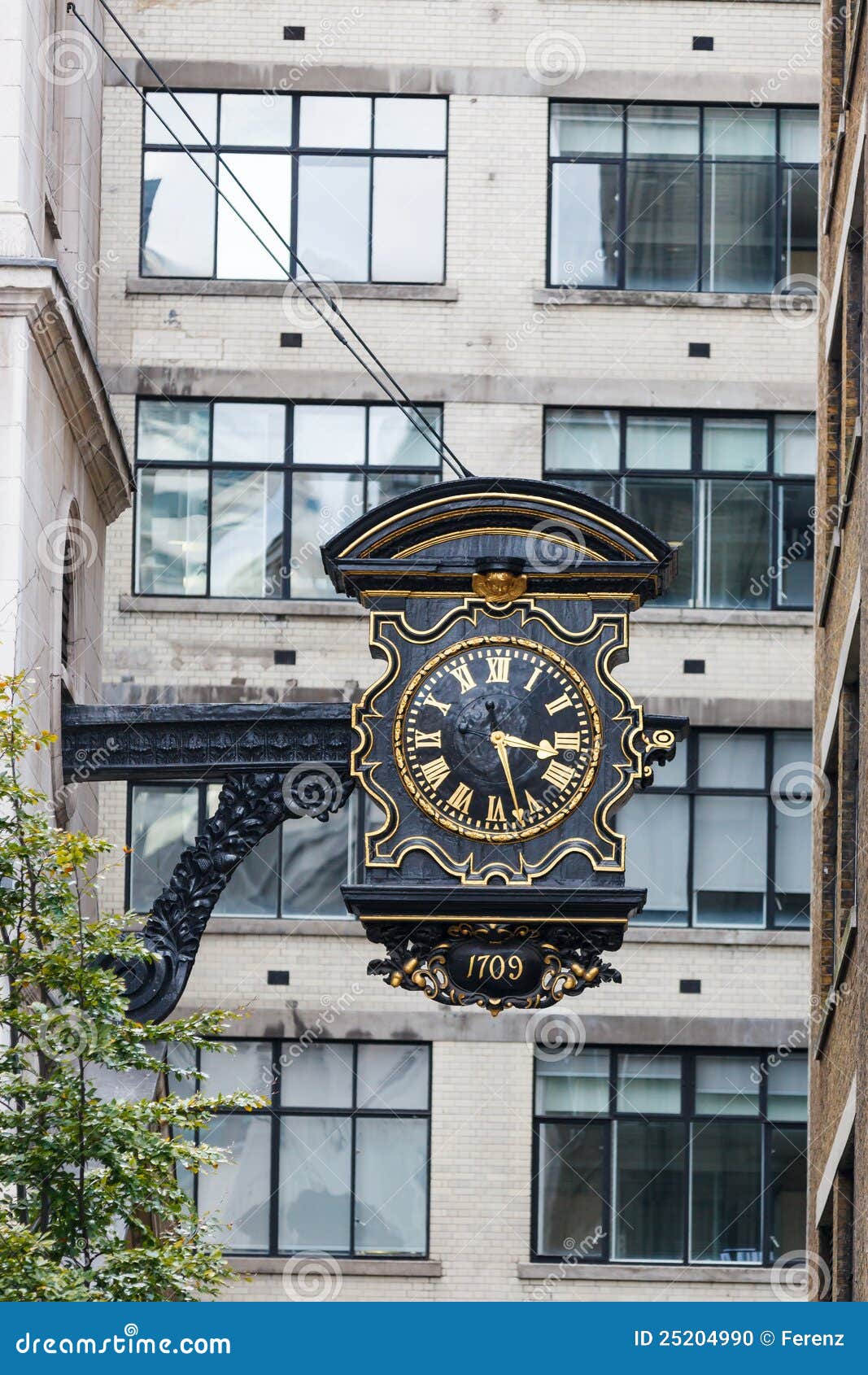 London street clock stock photo. Image of elegant, clock - 25204990