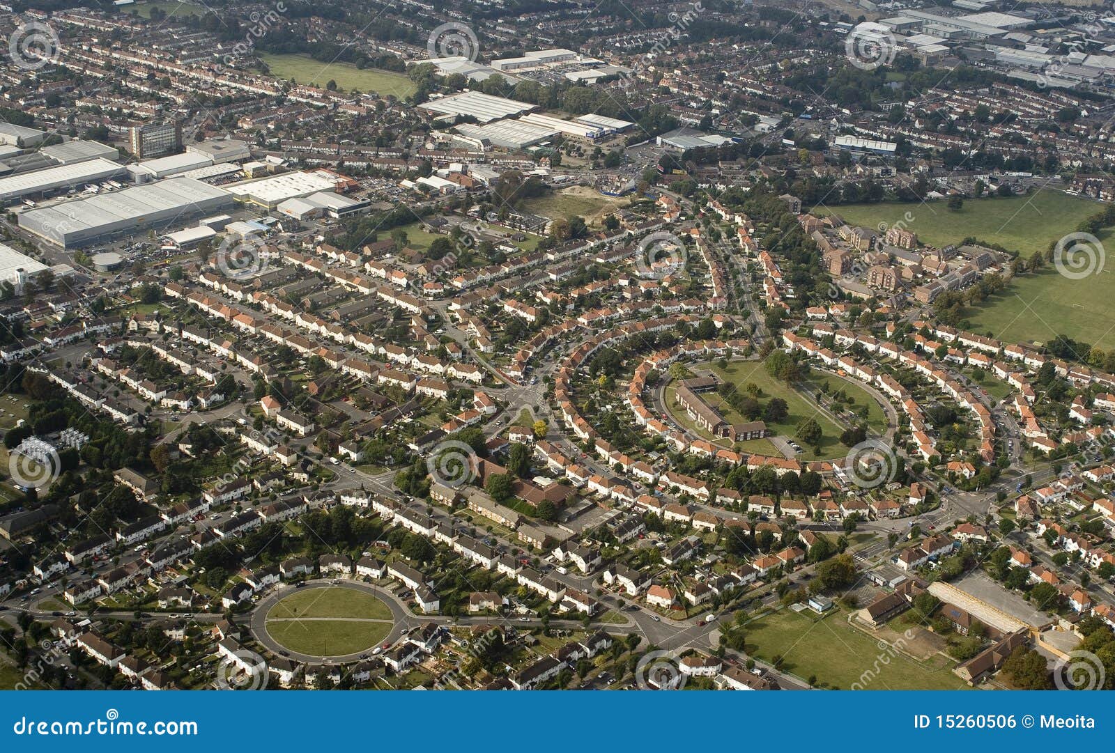 London suburbs stock photo. Image of school, architecture - 15260506
