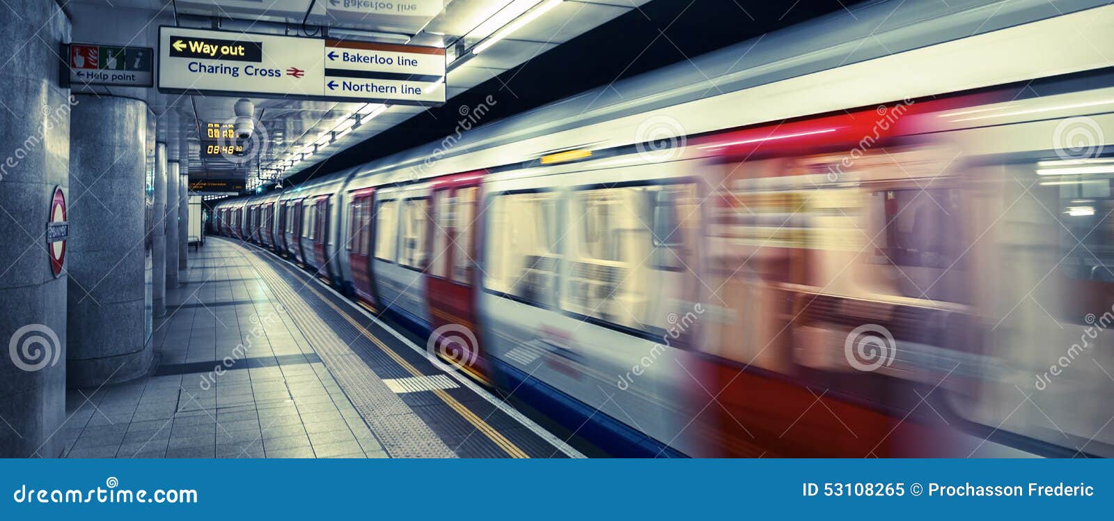 London subway editorial image. Image of capital, depart - 53108265