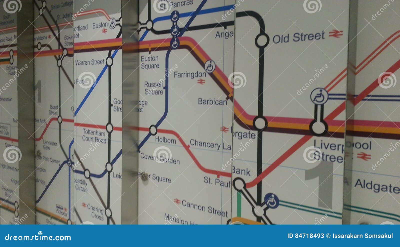 London Subway map editorial stock photo. Image of food - 84718493