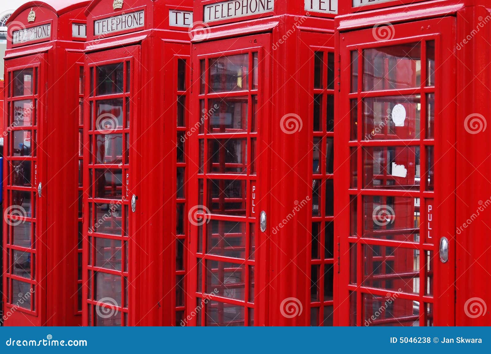 London telephone cabins stock photo. Image of public, great - 5046238