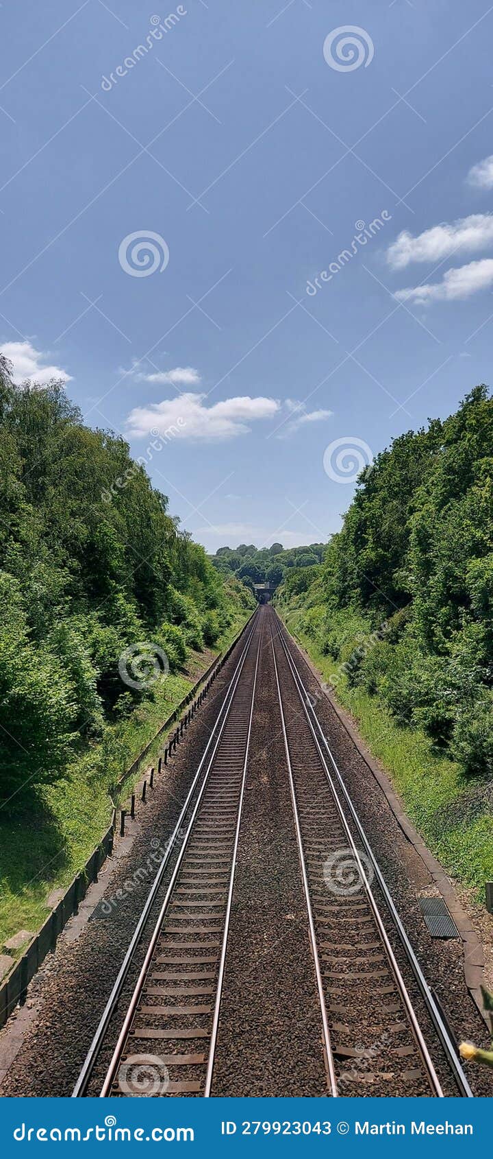 London To Brighton Mainline Railway Tracks. Stock Image - Image of ...