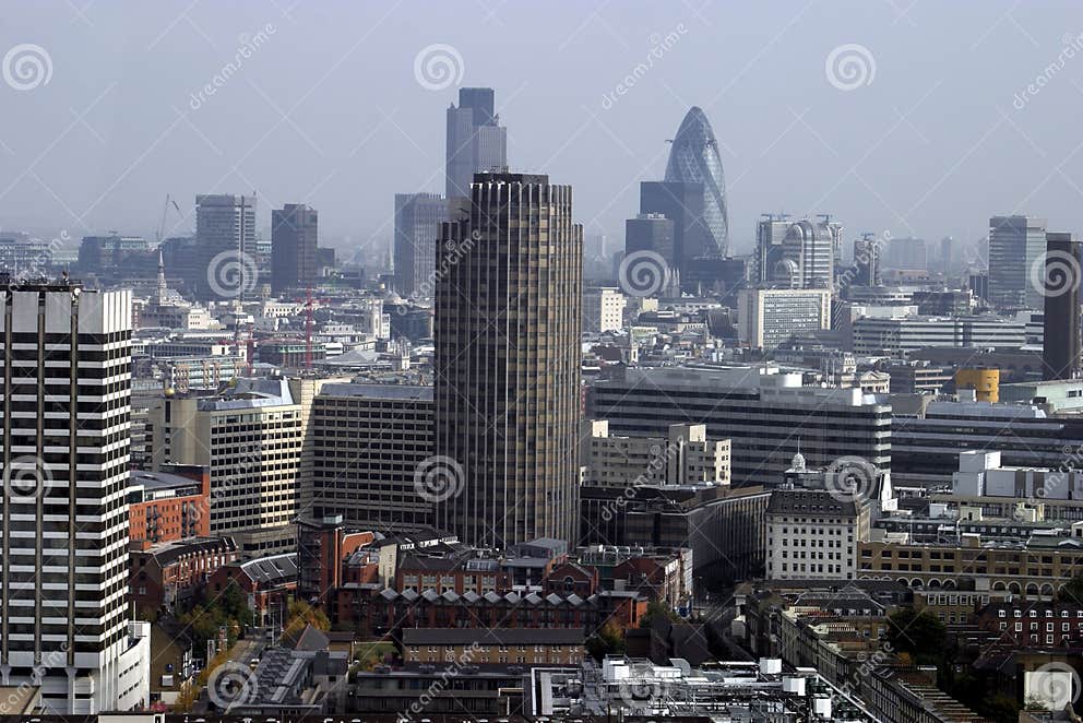 London Tower Blocks stock photo. Image of architecture - 1858806