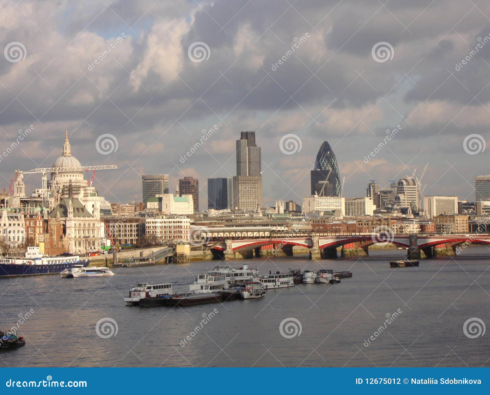 London town stock photo. Image of england, high, cranes - 12675012