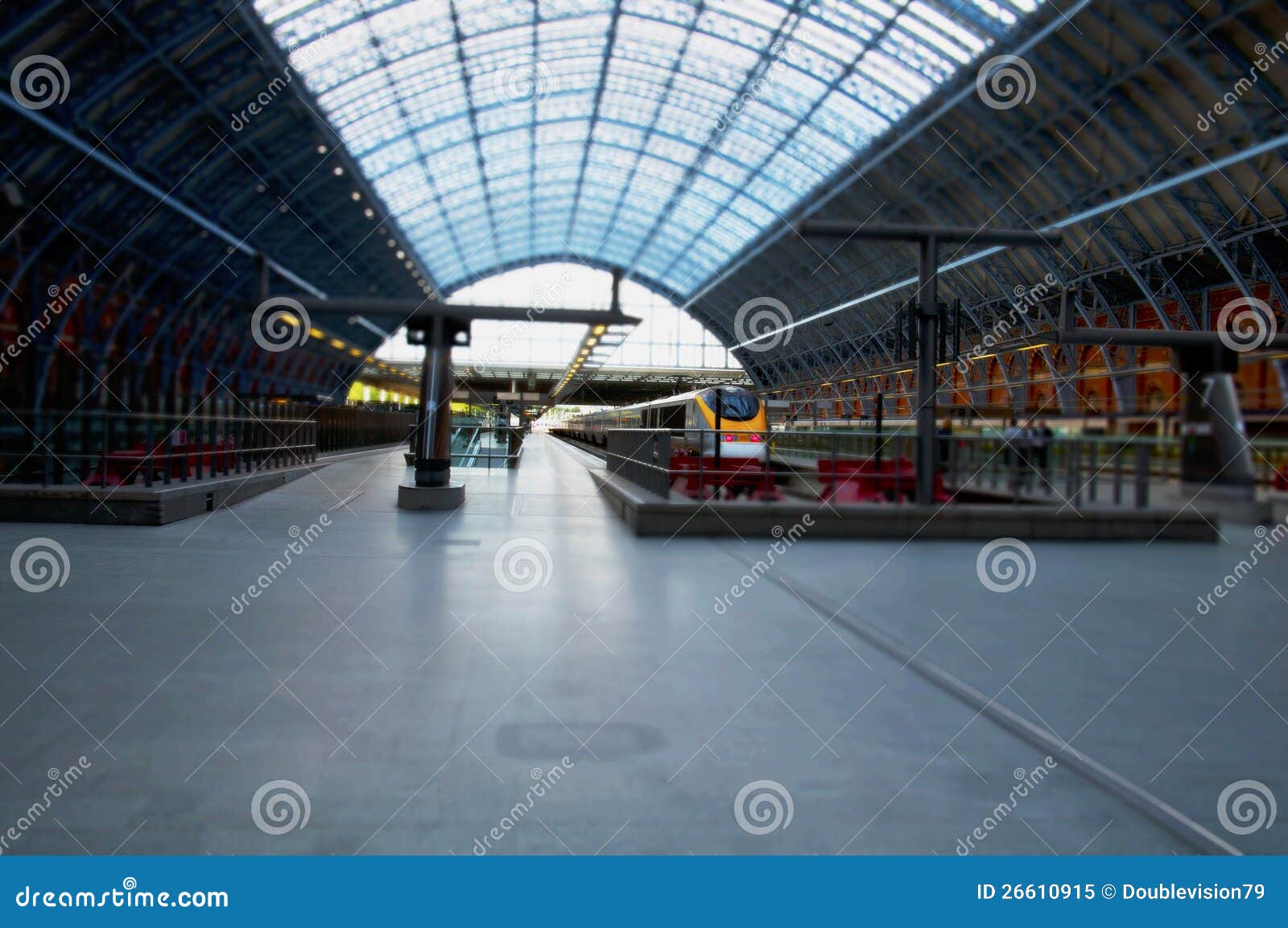 London UK - Platform 9 3-4 To Hogwarts Express At King Cross Station ...