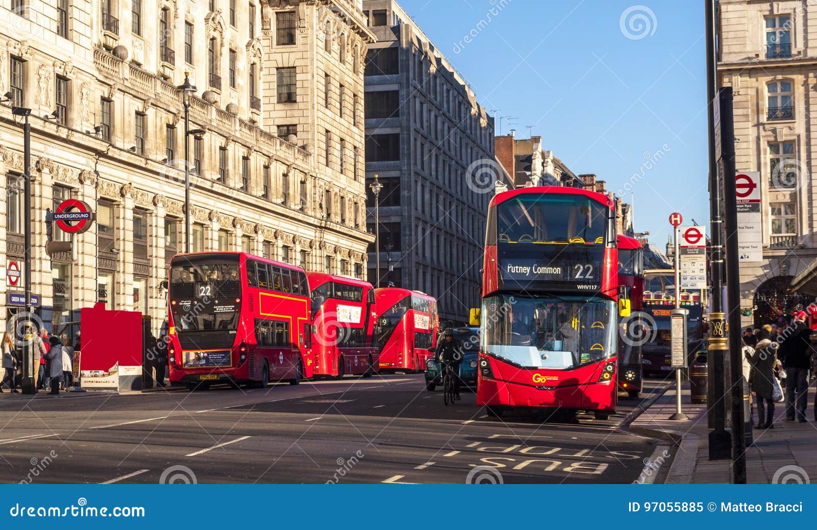 London Transportation Buses Editorial Image - Image of underground ...