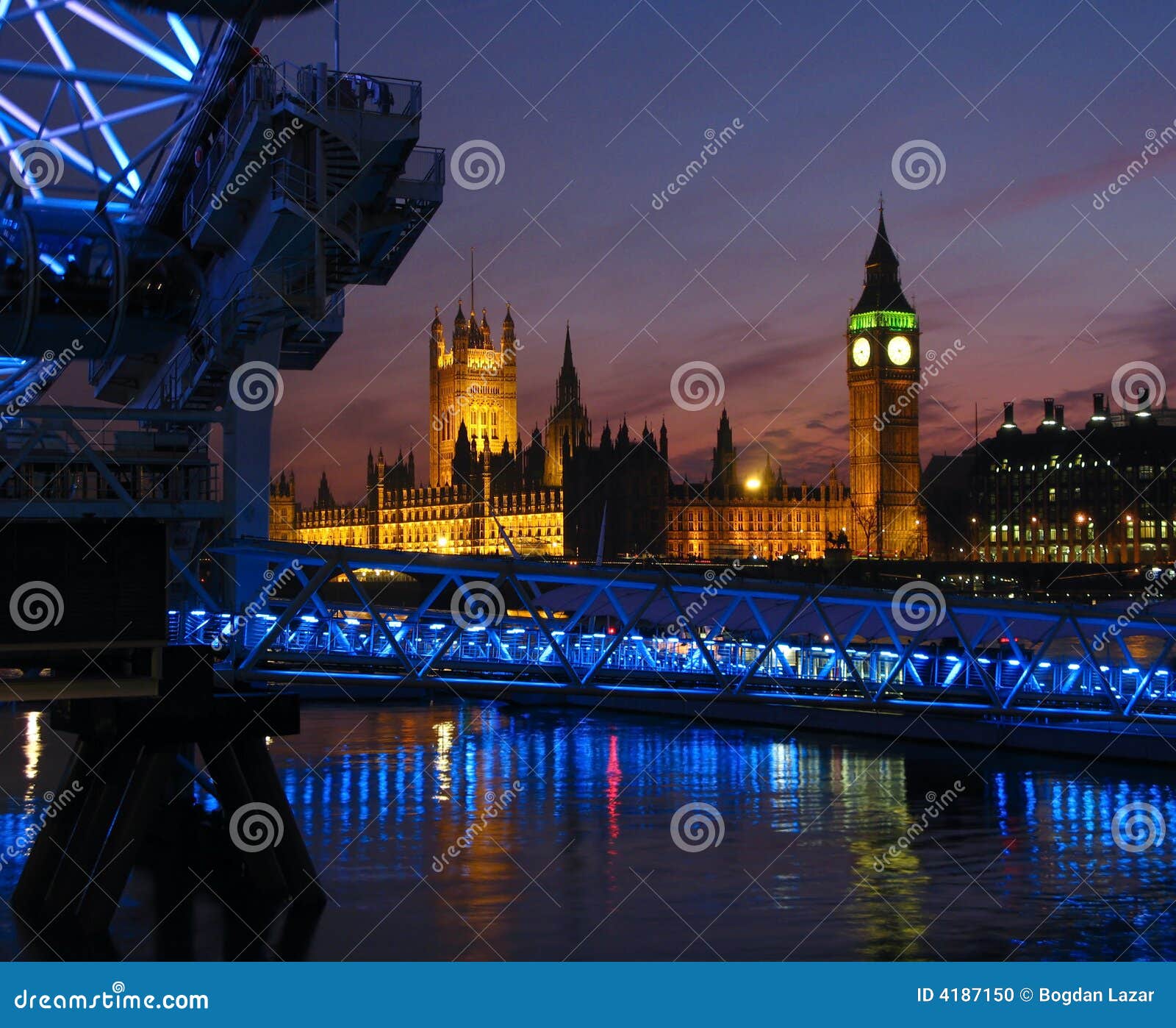 London Twilight, UK editorial image. Image of kingdom - 4187150