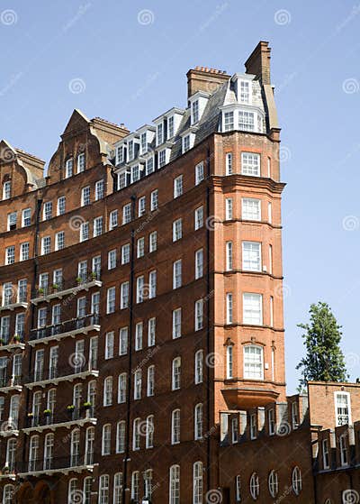 London - Typical Brick House Stock Image - Image of capital, england ...