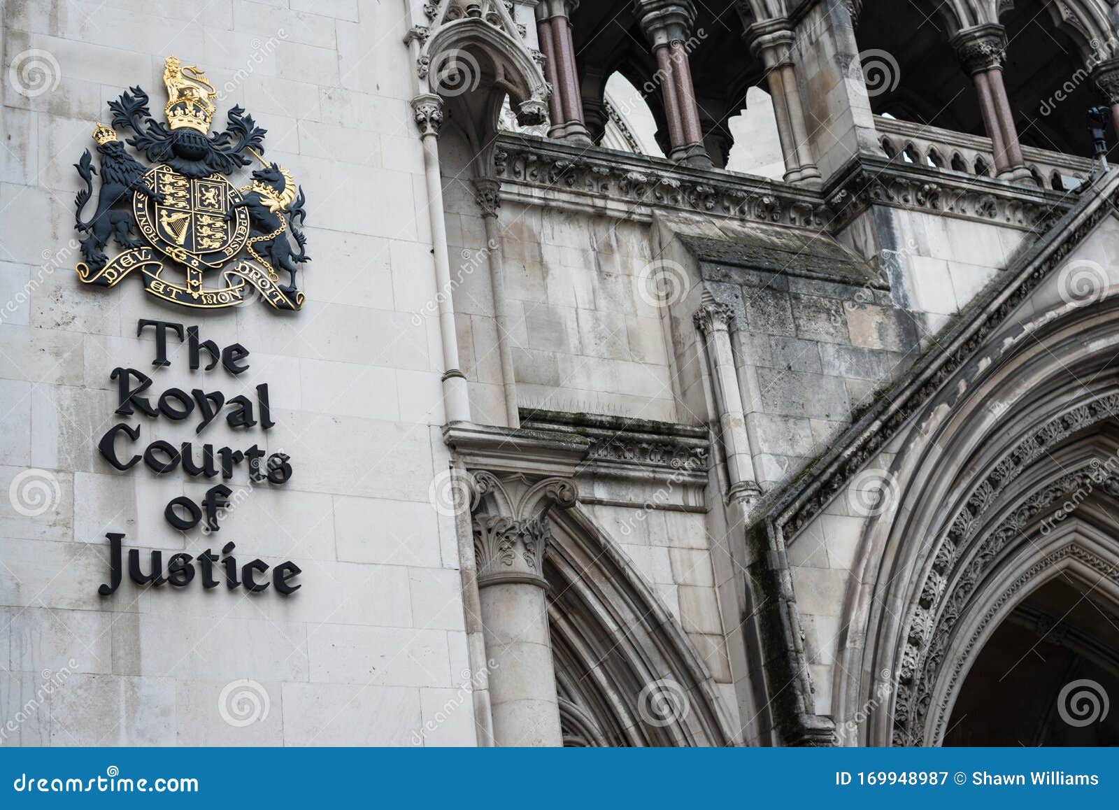 The Royal Courts of Justice Editorial Photography - Image of historic ...