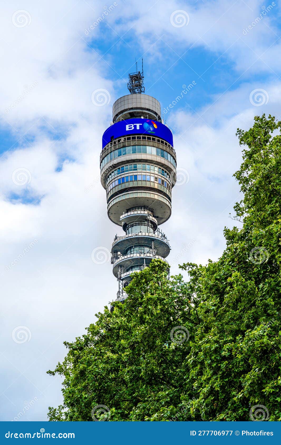 BT Tower, London editorial photography. Image of united - 277706977