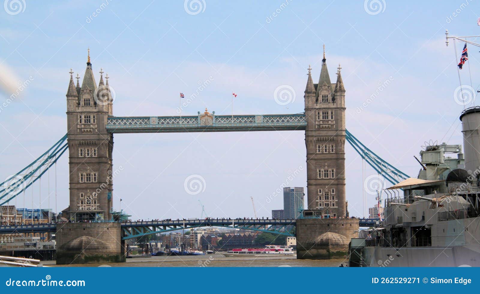 A View of Tower Bridge in London Editorial Photo - Image of view, tower ...