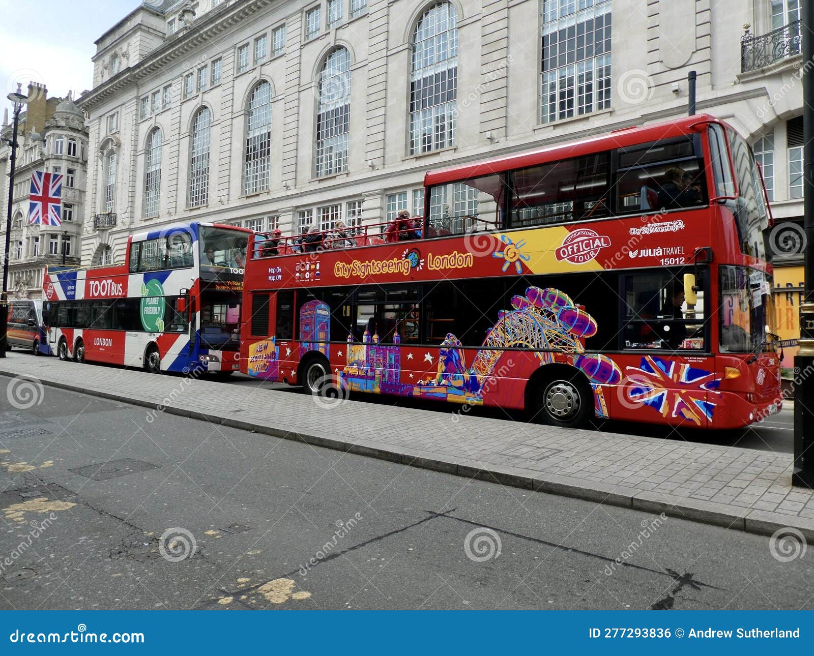 London Sightseeing Bus. London, UK. May 4, 2023. Editorial Photo ...