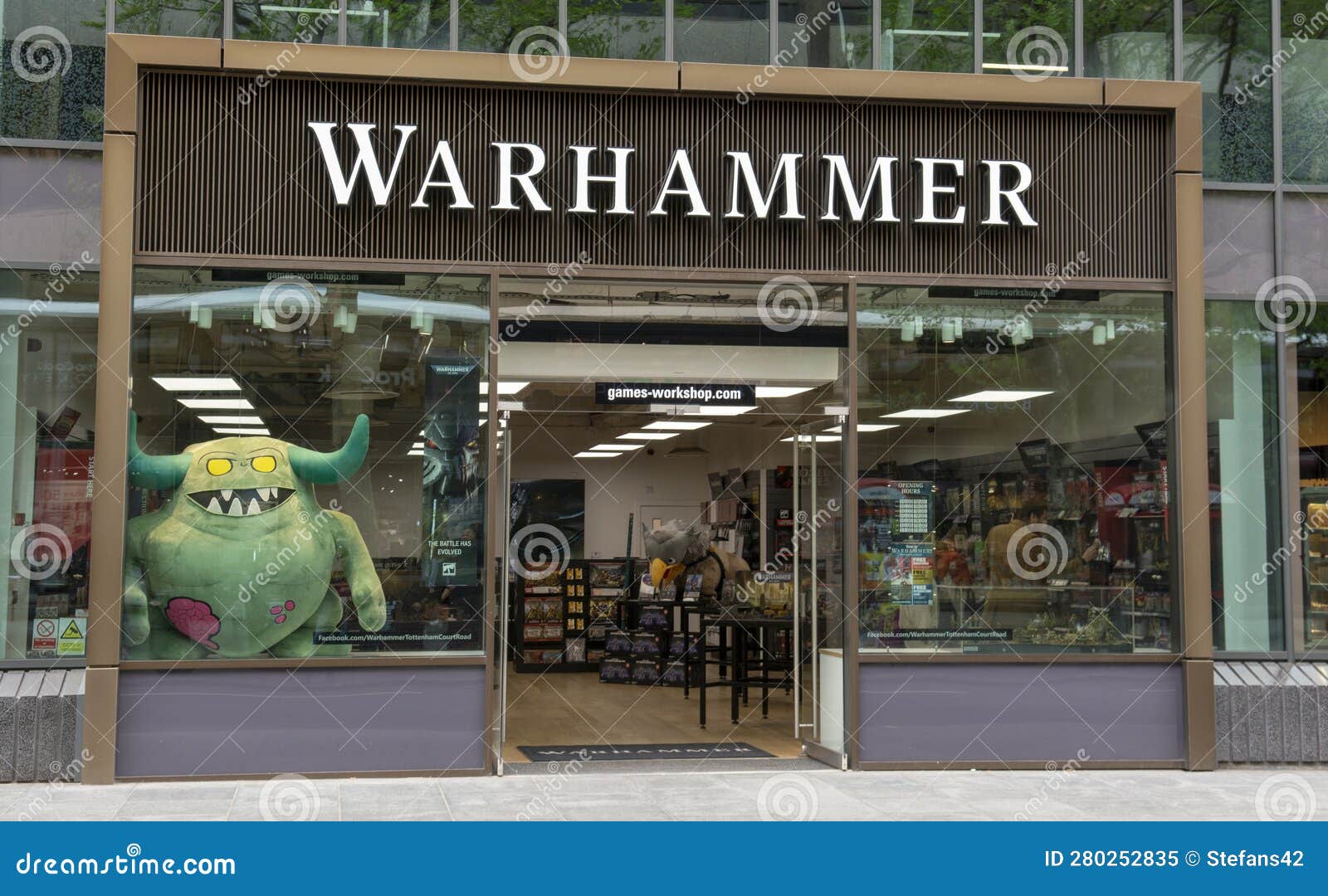 The Warhammer Store in London. UK Editorial Image - Image of chain ...