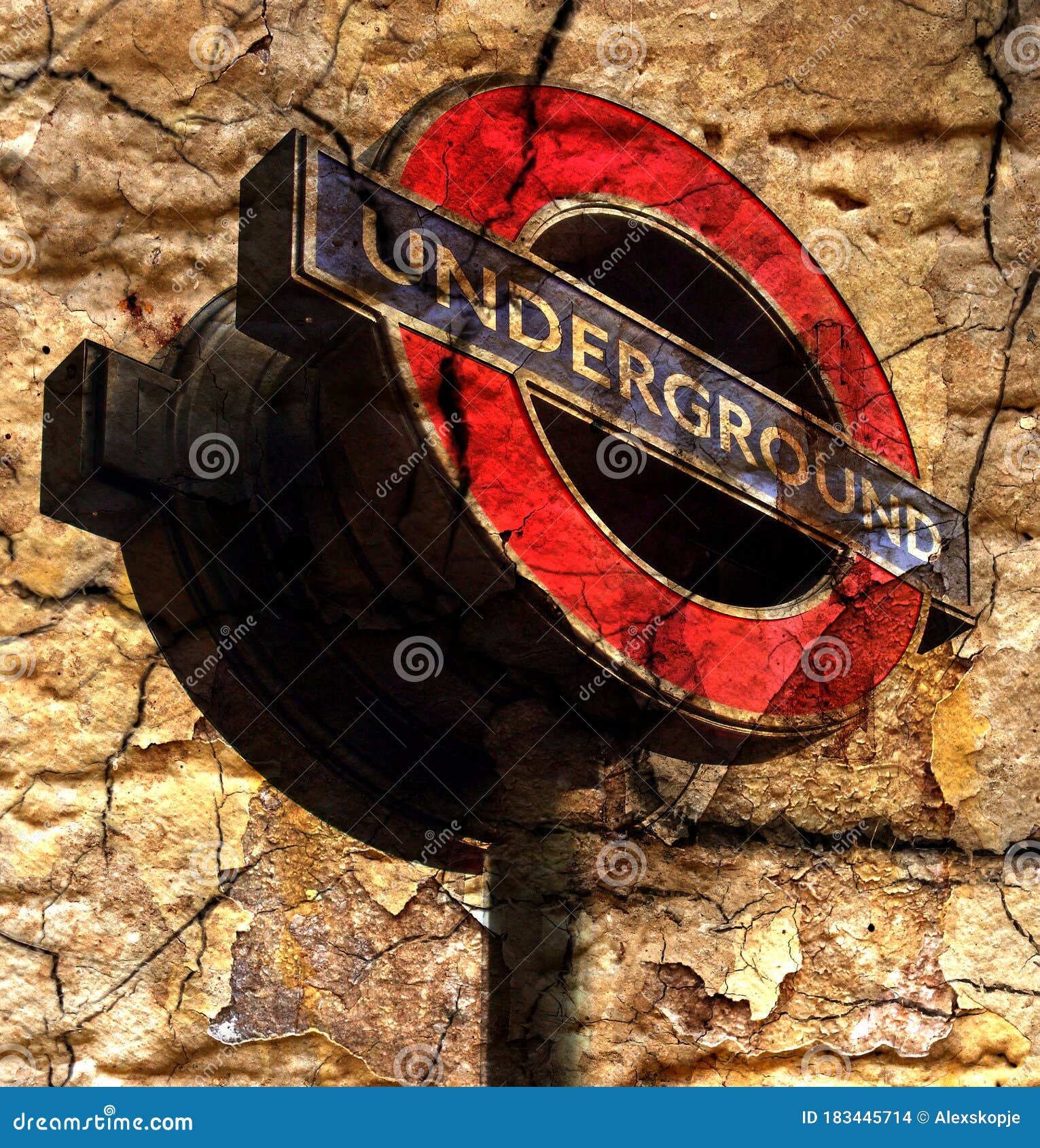 London underground sign editorial stock image. Image of underground ...