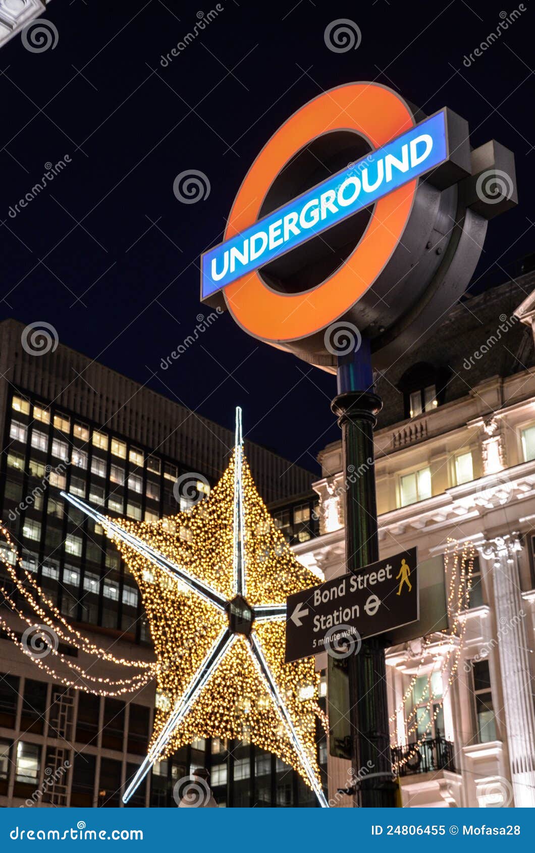 London Underground Sign editorial image. Image of dusk - 24806455