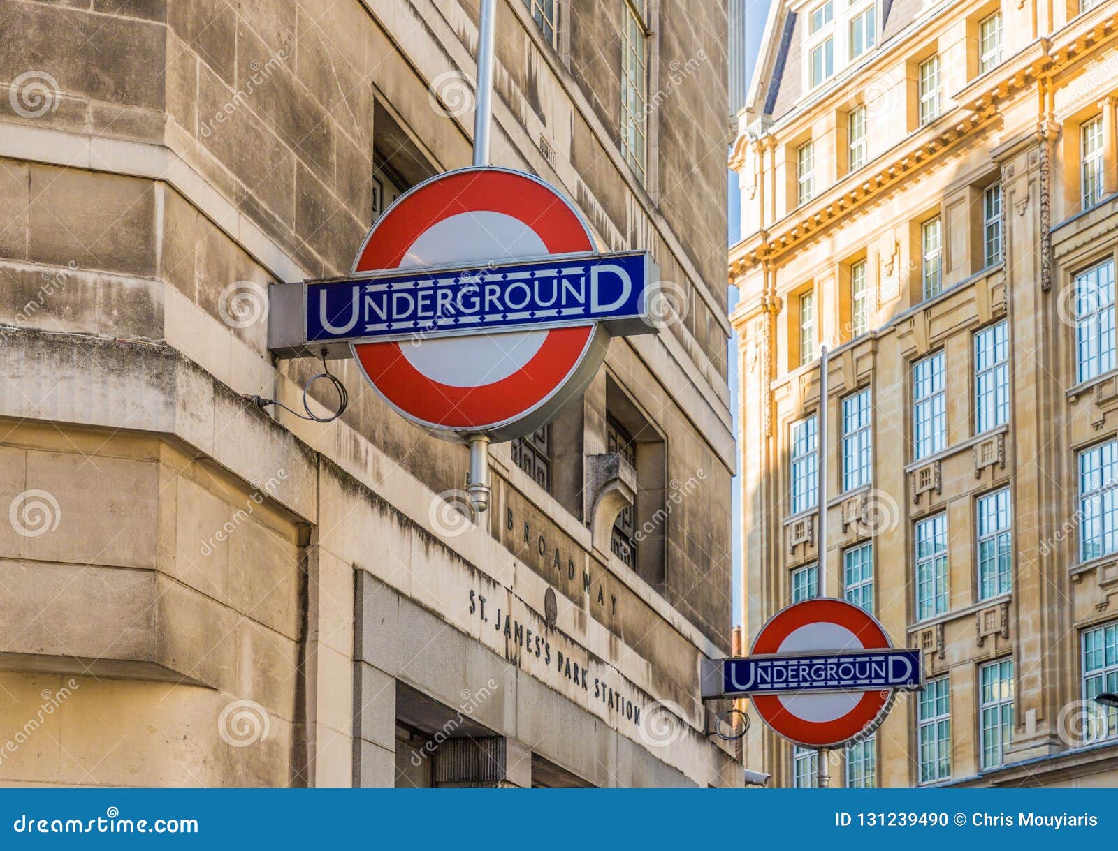 London Underground Signs in London Editorial Image - Image of outside ...