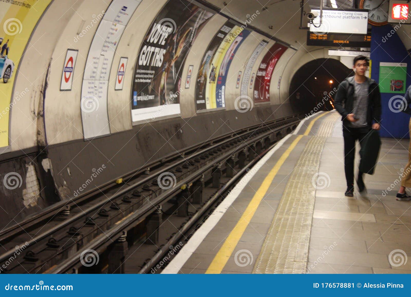 London Underground at the Time of the Coronavirus the Means of ...