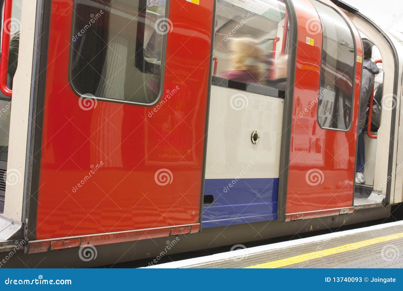 London underground train stock image. Image of white - 13740093
