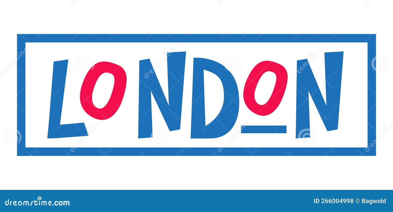 London Vector Sign Illustration White Background Stock Vector ...