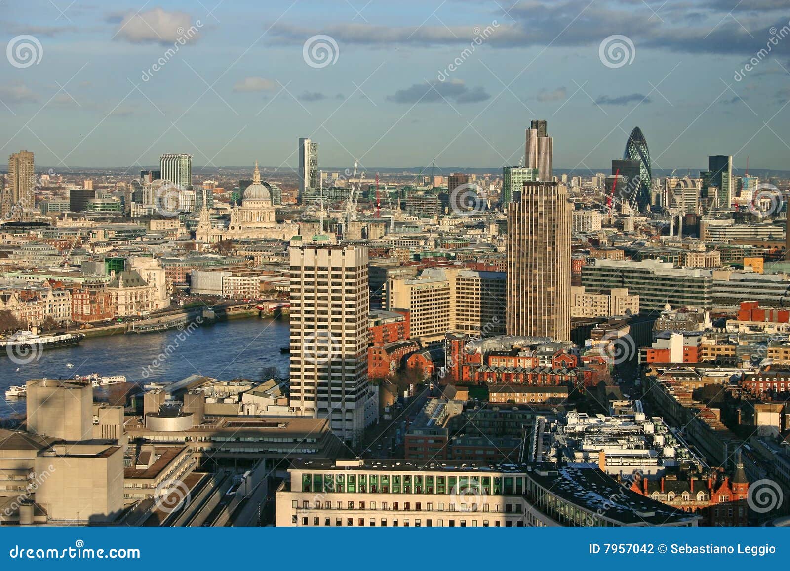 London View from London Eye Stock Photo - Image of architecture, urban ...