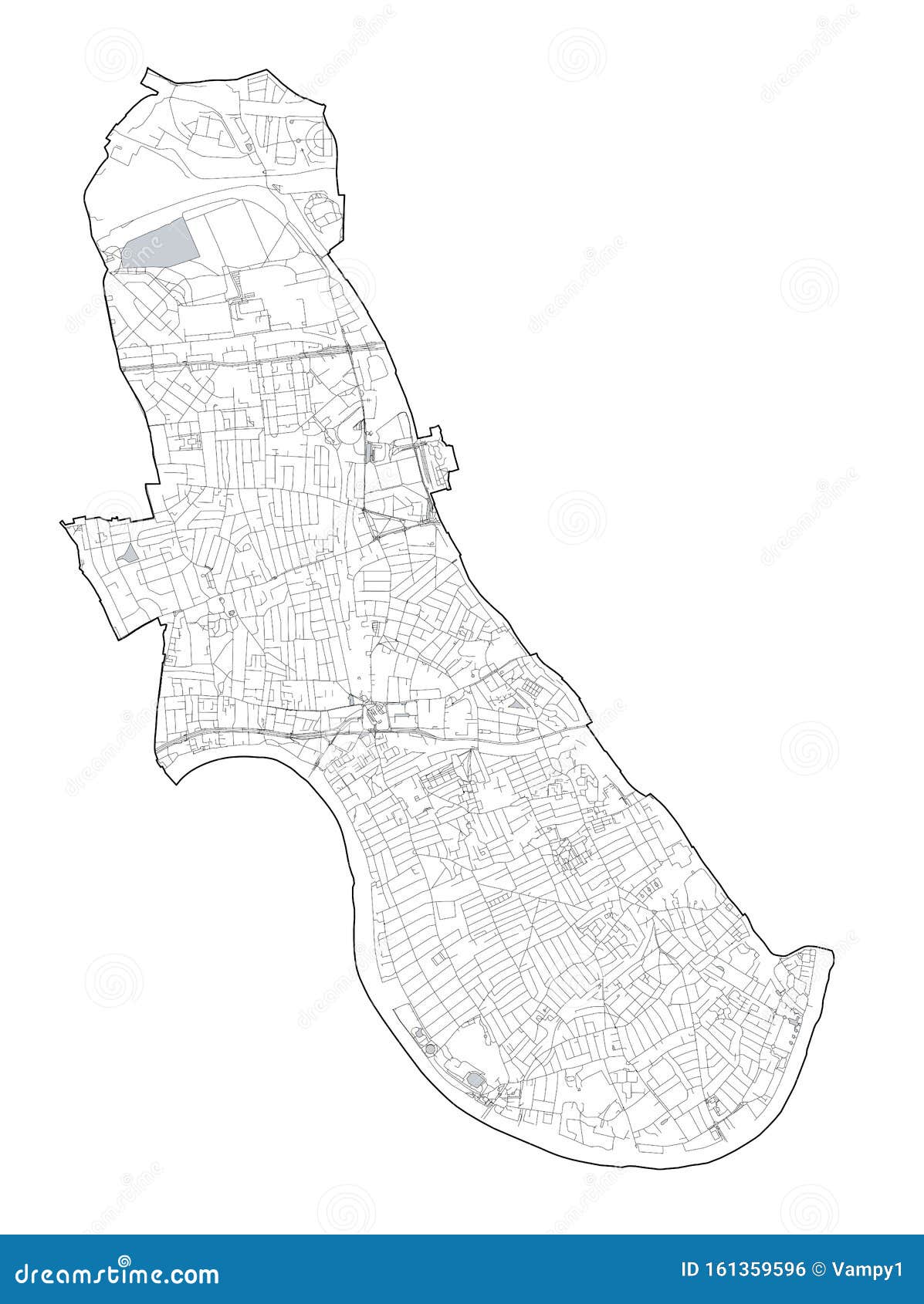 Satellite View of the London Boroughs, Map and Streets of Hammersmith ...