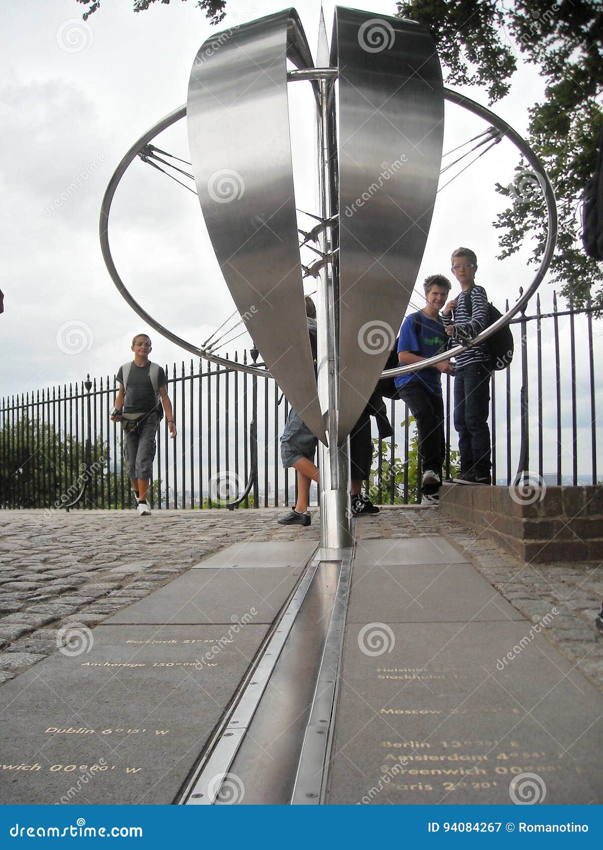 Londres Le Méridien De Greenwich Photographie éditorial - Image du ...