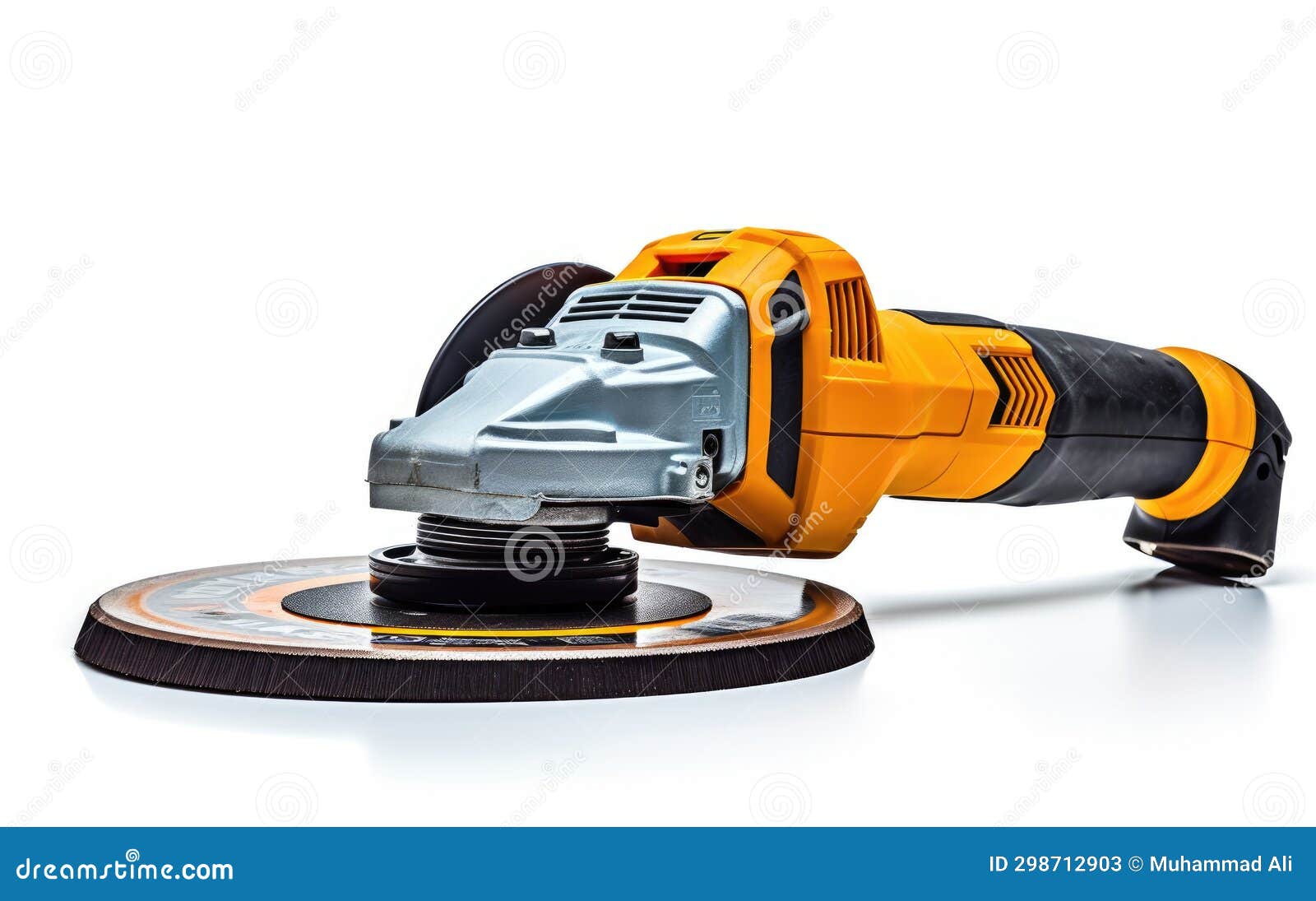 Uniquely Engineered Grinding Device On Black Background Royalty-Free ...