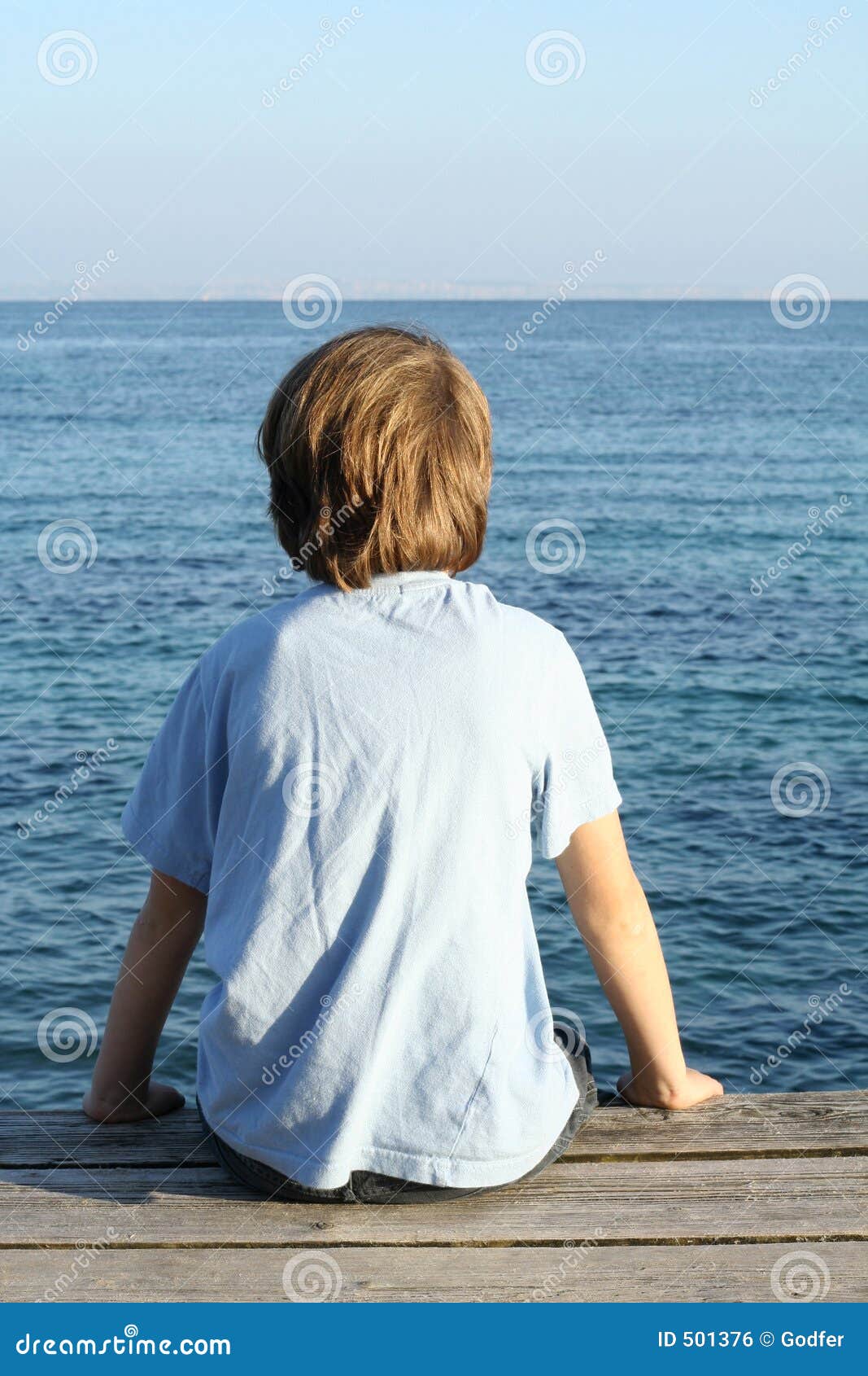 Lone boy stock photo. Image of solitude, holiday, back - 501376