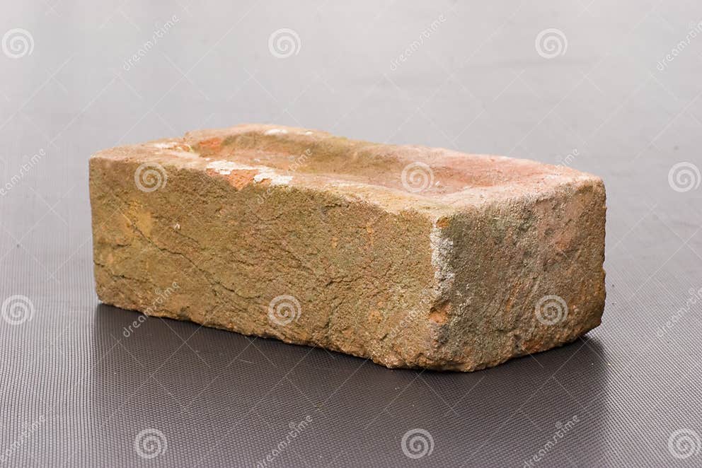 Lone Brick 03 stock image. Image of mortar, clipping, material - 1584591